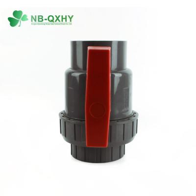 China Water Treatment Single Union Valve with Manual Driving Mode and Smooth Surface Design for sale