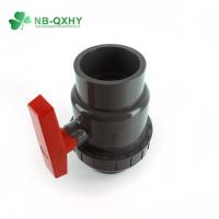 China Water Treatment Single Union Valve with Manual Driving Mode and Smooth Surface Design for sale