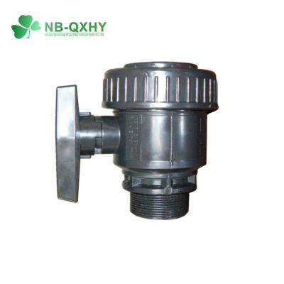 China Light Gray PVC CPVC Plastic Single Union Ball Valve for Irrigation Agriculture at Best for sale