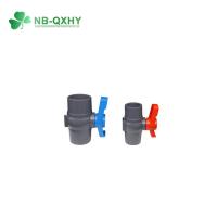 China Vietnam Agricultural PVC Octagonal Plastic Ball Valve with Different Color and Water Media for sale
