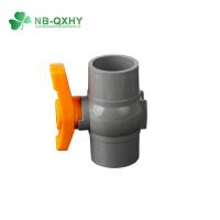 China Vietnam Agricultural PVC Octagonal Plastic Ball Valve with Different Color and Water Media for sale