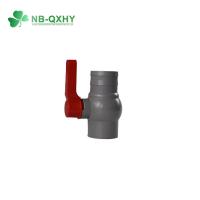 China Straight Through Type PVC Ball Valve for Farm Agricultural Irrigation ASTM Standard for sale