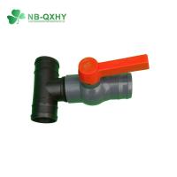 China Straight Through Type PVC Ball Valve for Farm Agricultural Irrigation ASTM Standard for sale
