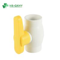 China ANSI Standard PVC Plastic Ball Valve with Blue Handle and Fixed Structure from Supply for sale