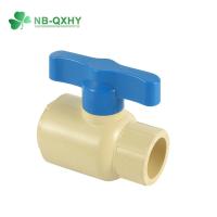 China CPVC PVC Single Union Ball Valve for Water Supply UV Protection and Blow-Down Function for sale