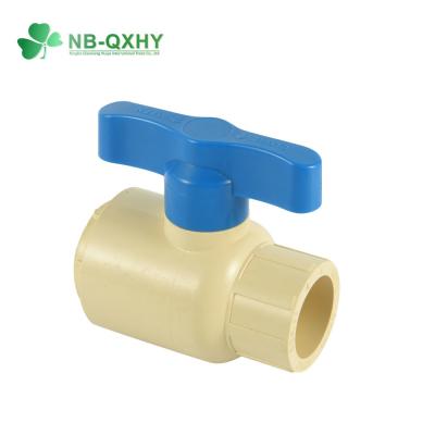 China CPVC PVC Single Union Ball Valve for Water Supply UV Protection and Blow-Down Function for sale