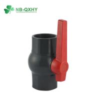 China Glue Connection Form QX PVC Octagonal Ball Valve for Irrigation at Normal Pressure for sale
