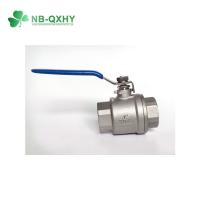China Structure Oil Seal Ball Valve for Industrial Performance SS304 1000wog Male and Female for sale