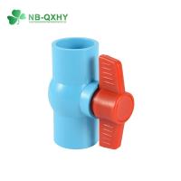 China Octangle Ball Valve for Water Treatment 100% PVC Material Shutoff Function Included for sale