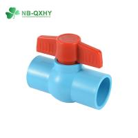 China Octangle Ball Valve for Water Treatment 100% PVC Material Shutoff Function Included for sale