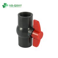 China Octangle Ball Valve for Water Treatment 100% PVC Material Shutoff Function Included for sale