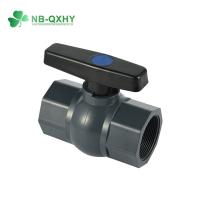 China Water Treatment Fixed Ball Valve with Metal Thread Sturdy Construction for sale