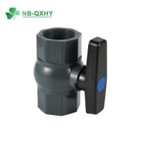 China Water Treatment Fixed Ball Valve with Metal Thread Sturdy Construction for sale