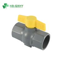 China Water Treatment Fixed Ball Valve with Metal Thread Sturdy Construction for sale