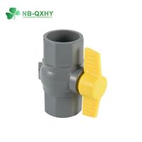 China Water Treatment Fixed Ball Valve with Metal Thread Sturdy Construction for sale