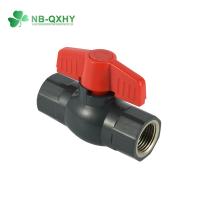 China Water Treatment Fixed Ball Valve with Metal Thread Sturdy Construction for sale