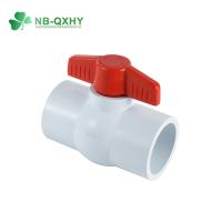 China Nominal Pressure Pn16 Socket or Threaded Connection Form Ball Valve with Butterfly Handle for sale