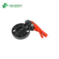 China ASTM Standard PVC Valve Plastic Butterfly Valve for Agricultural Irrigation Equipment for sale