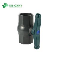 China ASTM Standard PVC Valve Plastic Butterfly Valve for Agricultural Irrigation Equipment for sale