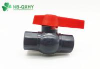China 100% Material High Thickness ANSI Inch Black UPVC Octagonal Ball Valve for Water Supply for sale