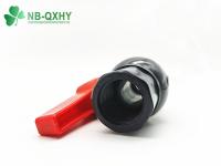 China 100% Material High Thickness ANSI Inch Black UPVC Octagonal Ball Valve for Water Supply for sale