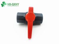 China 100% Material High Thickness ANSI Inch Black UPVC Octagonal Ball Valve for Water Supply for sale