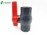 China 100% Material High Thickness ANSI Inch Black UPVC Octagonal Ball Valve for Water Supply for sale
