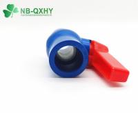 China Customized Request PVC Blue Compact Ball Valve for Thailand UV Protection Long Handle for sale