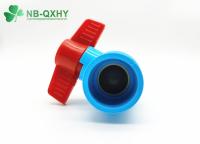 China Manual Driving Mode UPVC Compact Ball Valve with Fixed Structure and Socket or Threaded for sale