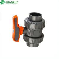China Thread Connection PVC Plastic Single Union Ball Valve for Water Supply in Irrigation for sale