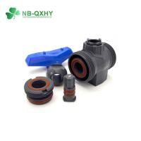 China Pn10 Nominal Pressure Plastic Irrigation Ball Valve and SGS Certified for Water Supply for sale