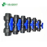 China PP Compact Valve for Fixed Ball Valve Irrigation in Agriculture at Normal Temperature for sale