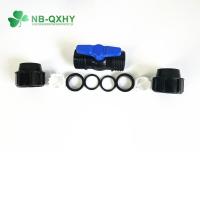 China PP Compact Valve for Fixed Ball Valve Irrigation in Agriculture at Normal Temperature for sale