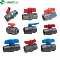 China Middle East Free Sample Grey PVC Octagonal Ball Valve 1/2 to 4 Inch Glue Connection Form for sale