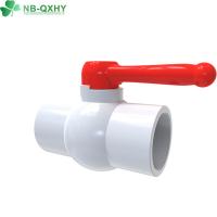 China QX Customized Request Material PVC Plastic Ball Valve 8
