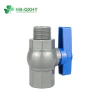China Plastic Supplies PVC Ball Valve with UV Protection and Male Female Connection in Material for sale
