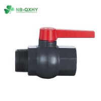 China Plastic Supplies PVC Ball Valve with UV Protection and Male Female Connection in Material for sale