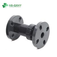 China Thread Connection Grey Color Swing Check Valve PVC Double Flange Union Check Valve for Industry for sale