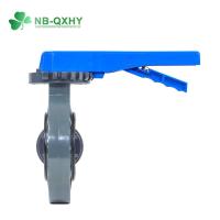 China Green Handle PVC Butterfly Valves for Normal Temperature -40°C T 120°C 2