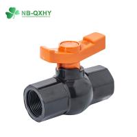 China Glue Connection PVC UPVC Octagonal Ball Valve 2