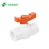China Glue Connection PVC UPVC Octagonal Ball Valve 2