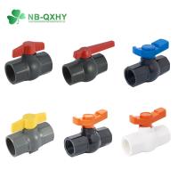 China Glue Connection PVC UPVC Octagonal Ball Valve 2