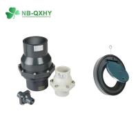 China UPVC Wafer Swing Check Valve 2 Inch for Water Treatment Customized Request Accepted for sale