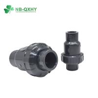 China UPVC Wafer Swing Check Valve 2 Inch for Water Treatment Customized Request Accepted for sale