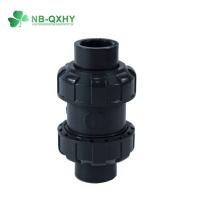China Customization DIN JIS ANSI Standard Plastic Check Valve for Water Industrial Usage for sale