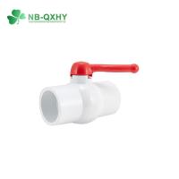 China Manual Driving Mode UV Protection PVC UPVC Ball Valve 1/2