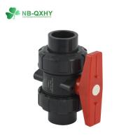 China ISO9001 Certified NB-QXHY UPVC Industrial Plastic Double Union Ball Valve with EPDM for sale