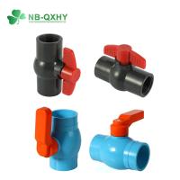 China Nominal Pressure PN1.0-32.0MPa UPVC Pool Valve Plastic Socket Ball Valve for sale