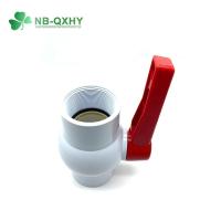 China Nominal Pressure PN1.0-32.0MPa UPVC Pool Valve Plastic Socket Ball Valve for sale