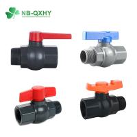 China PVC Plastic Male Female Thread Valve Octagonal Irrigation Ball Valve Customized Request for sale